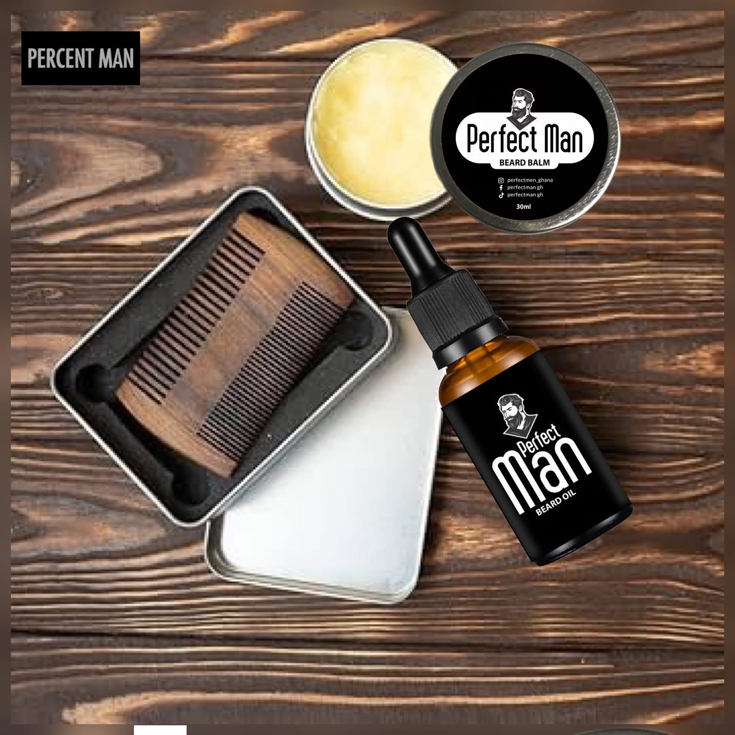 Perfect Man Hub - Elite Beard Growth & Men's Grooming